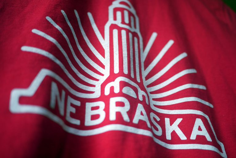 Red Nebraska t-shirt – Hanscom Park Studio Mercantile